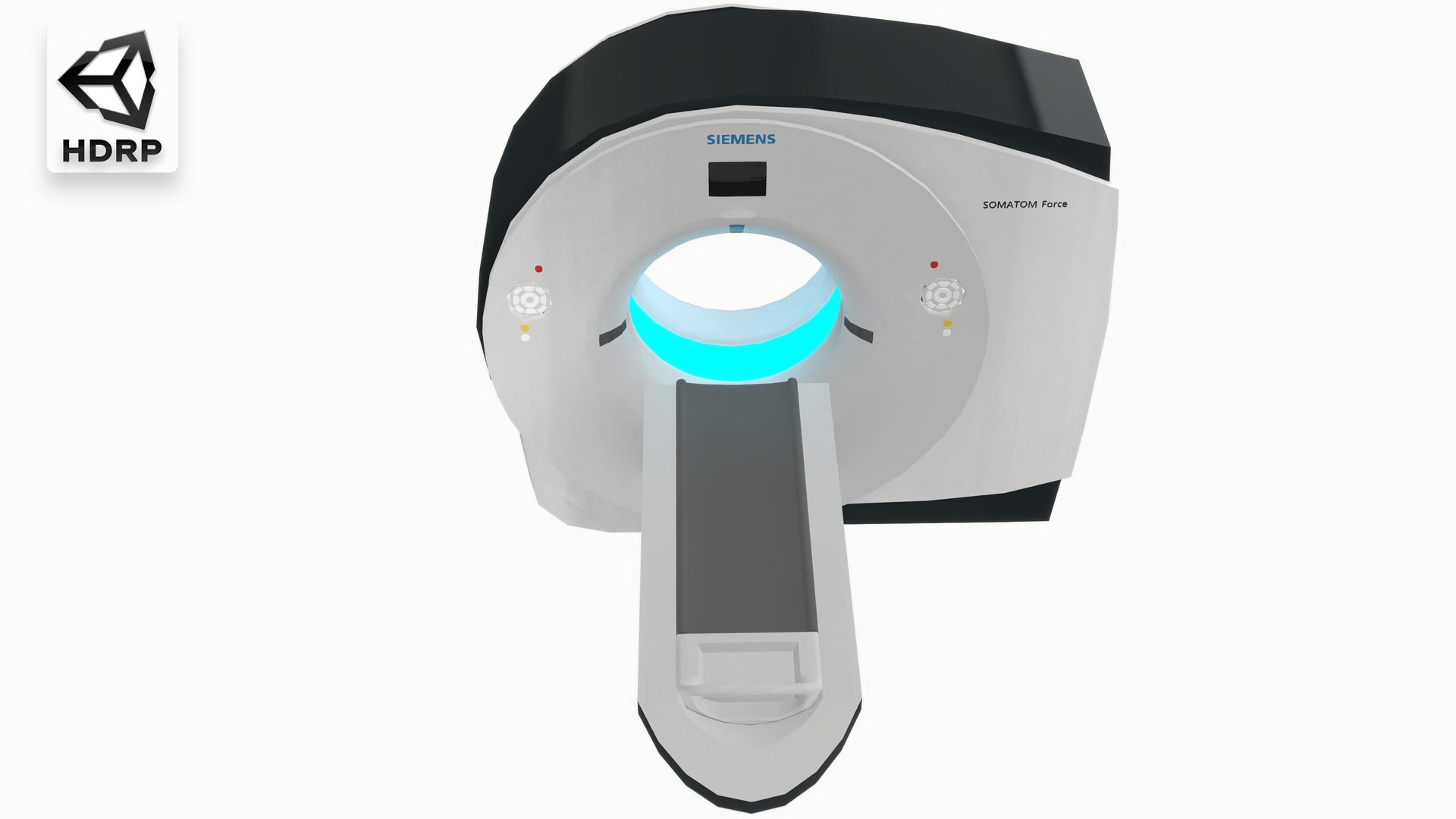 Siemens Somatom Force Ct Scanner Unity Hdrp 3D Model - TurboSquid 2210343