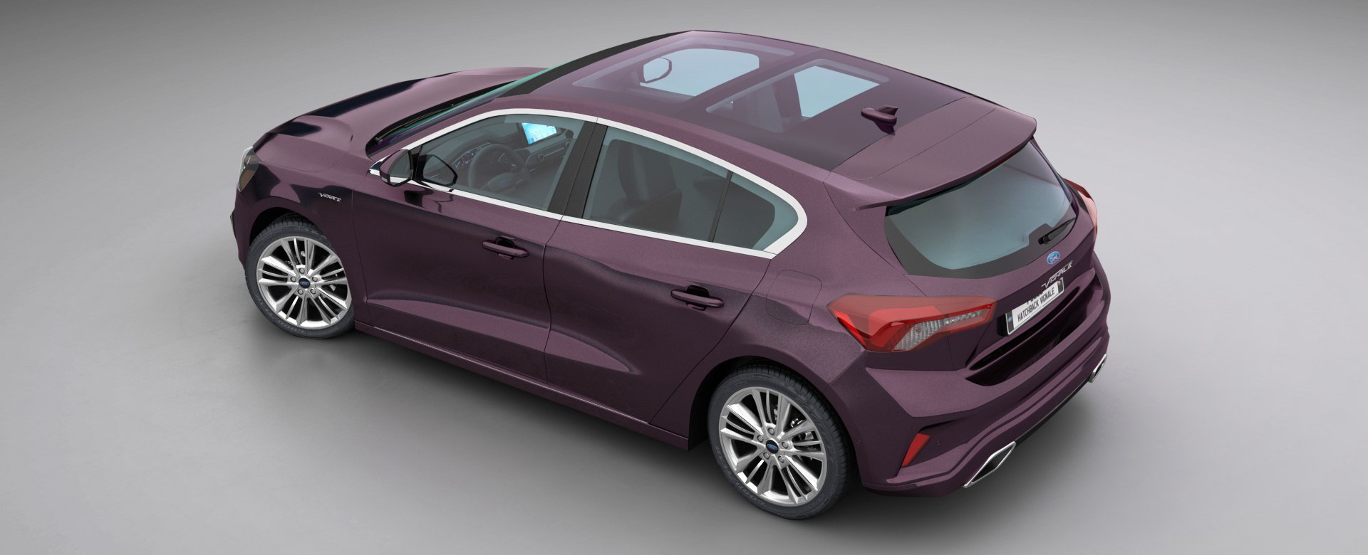 3D Focus Hatchback Vignale 2019 - TurboSquid 1465276