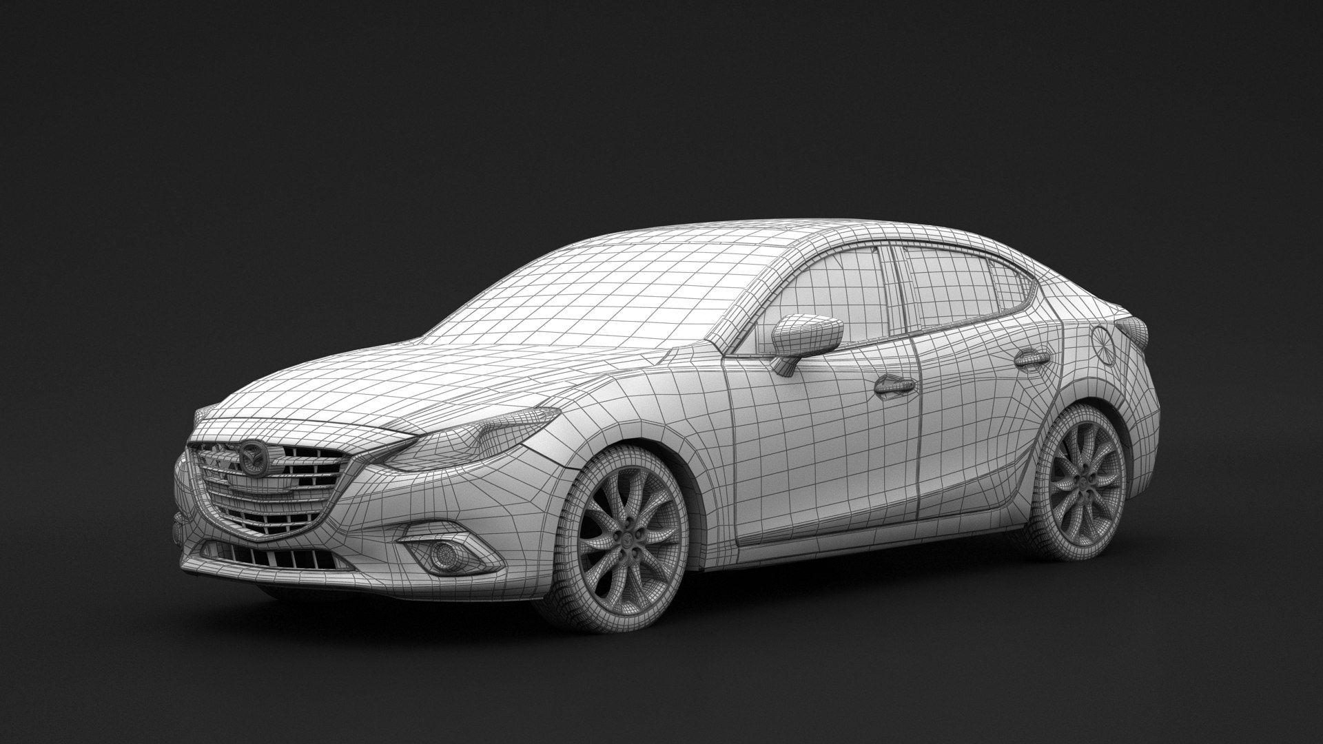 Mazda Mazdaspeed 3 3D Model - TurboSquid 2010528