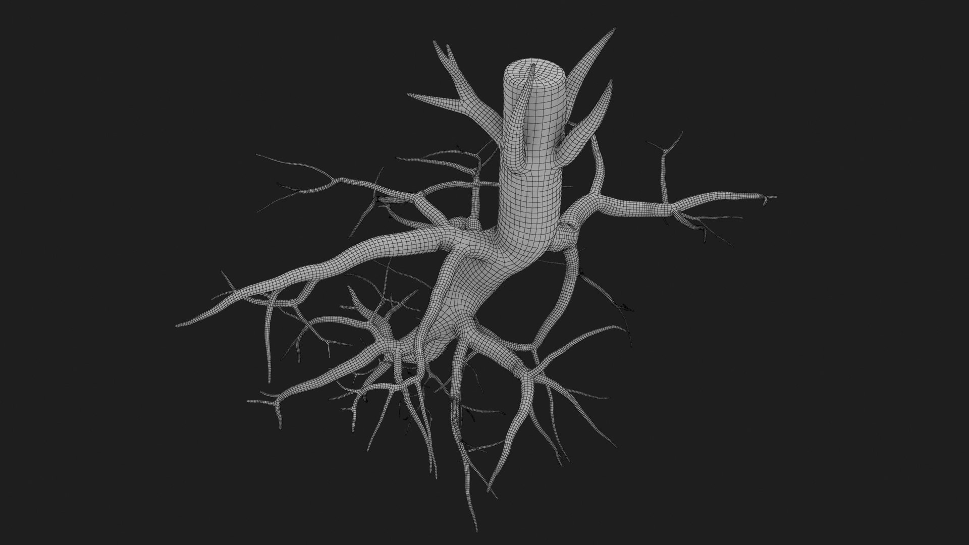 Tree Root 02 Color 2 Model - TurboSquid 2148513