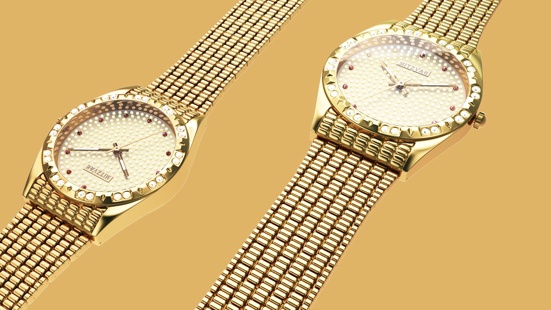 3D Diamond Watch - TurboSquid 2024289