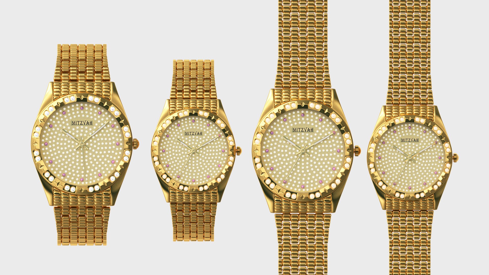 3D Diamond Watch - TurboSquid 2024289