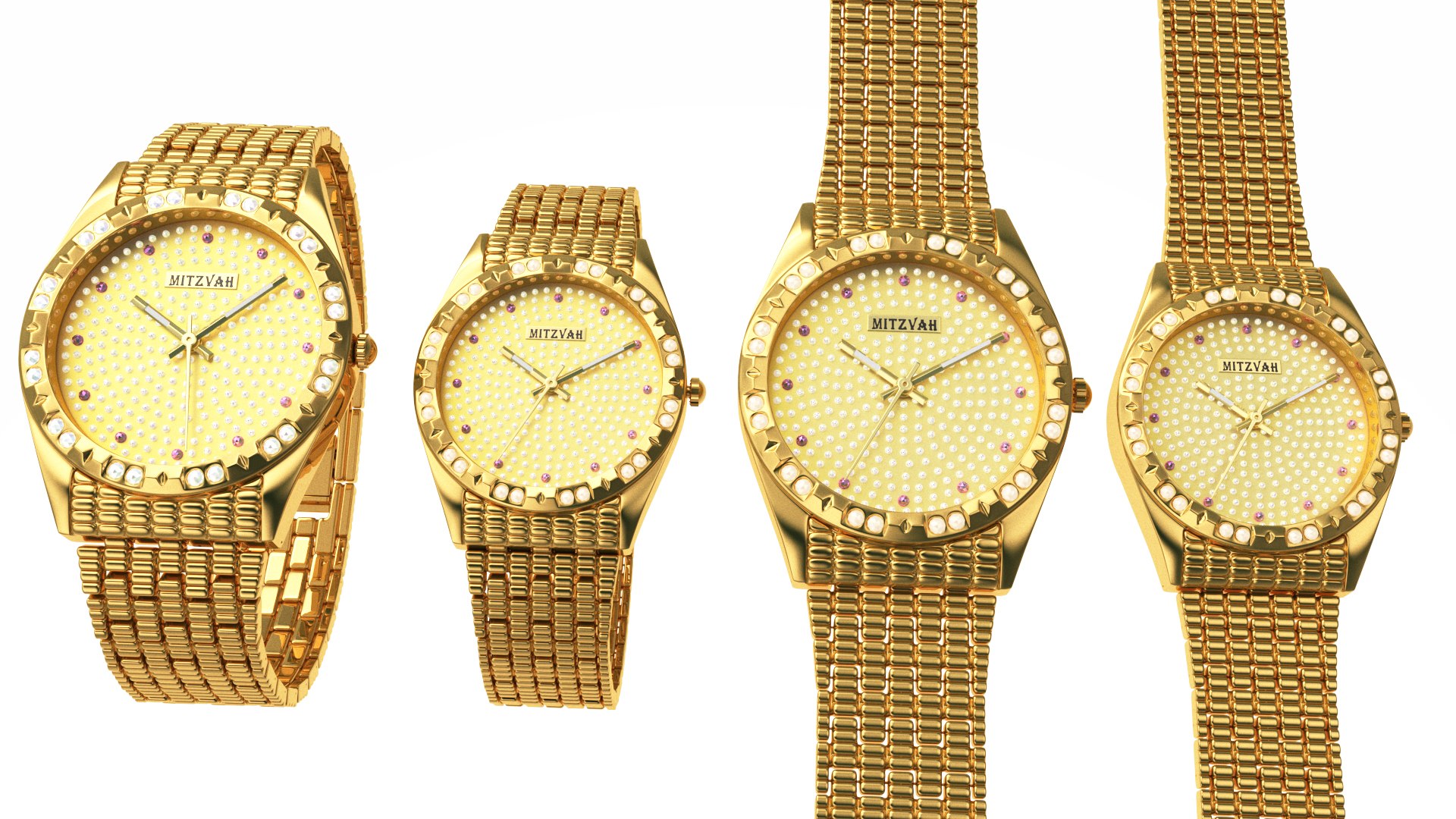 3D Diamond Watch - TurboSquid 2024289