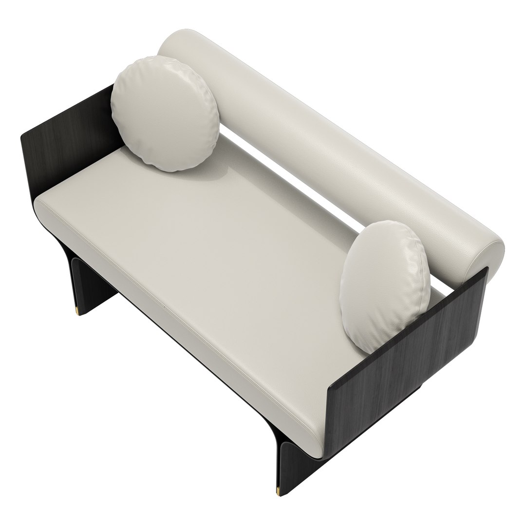 Gallotti And Radice Stami Loveseat 3D Model - TurboSquid 2247869
