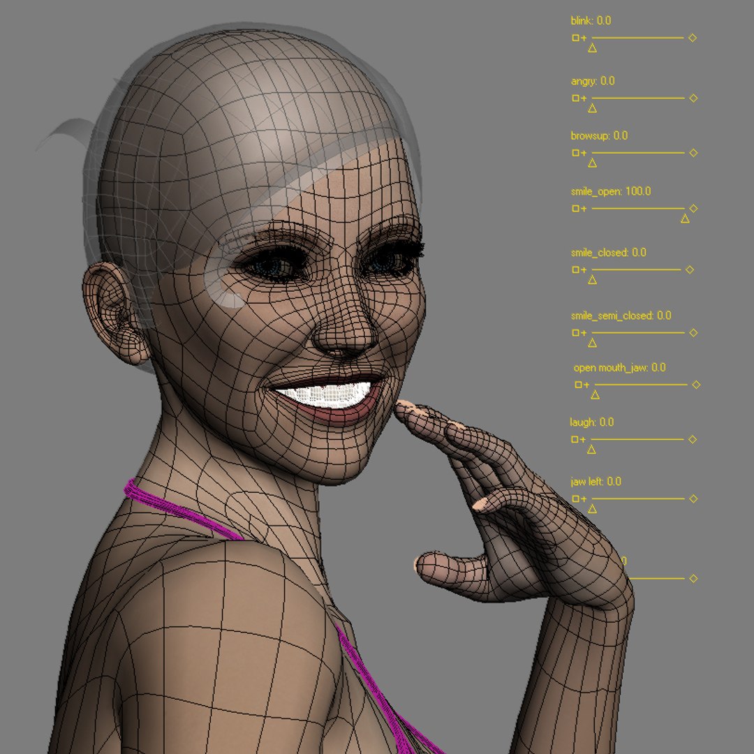 3d Realistic Virtual Female Virtuella