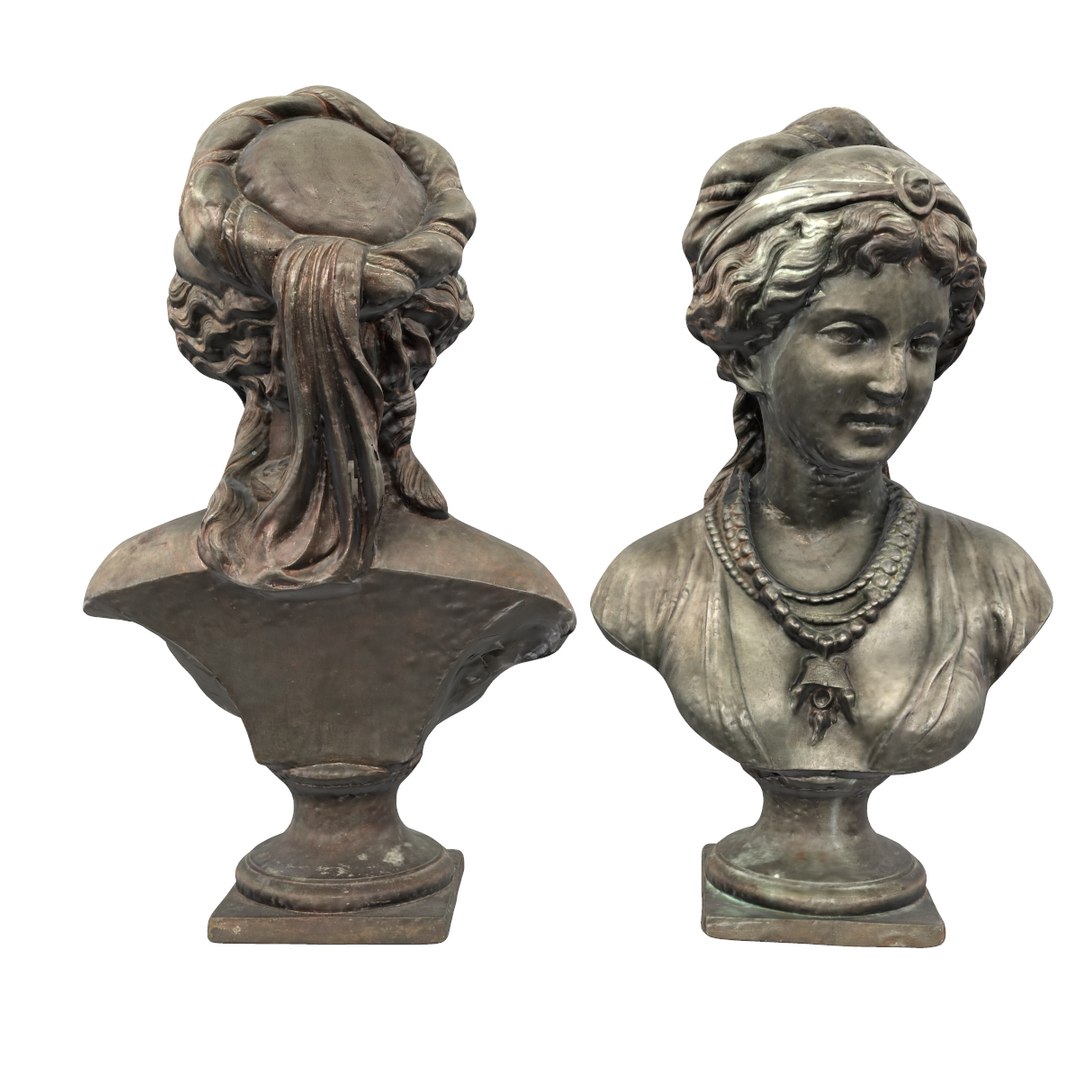 Statue Bust 3D - TurboSquid 1608413