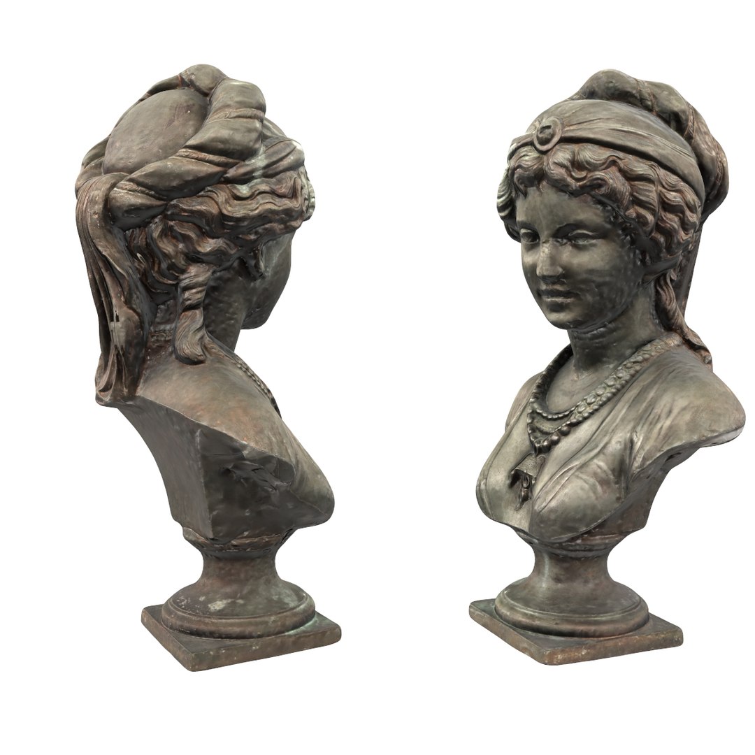 Statue Bust 3D - TurboSquid 1608413