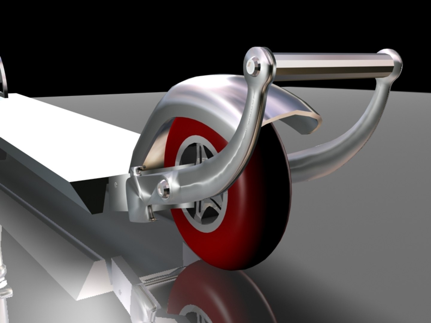 razor scooter 3d model