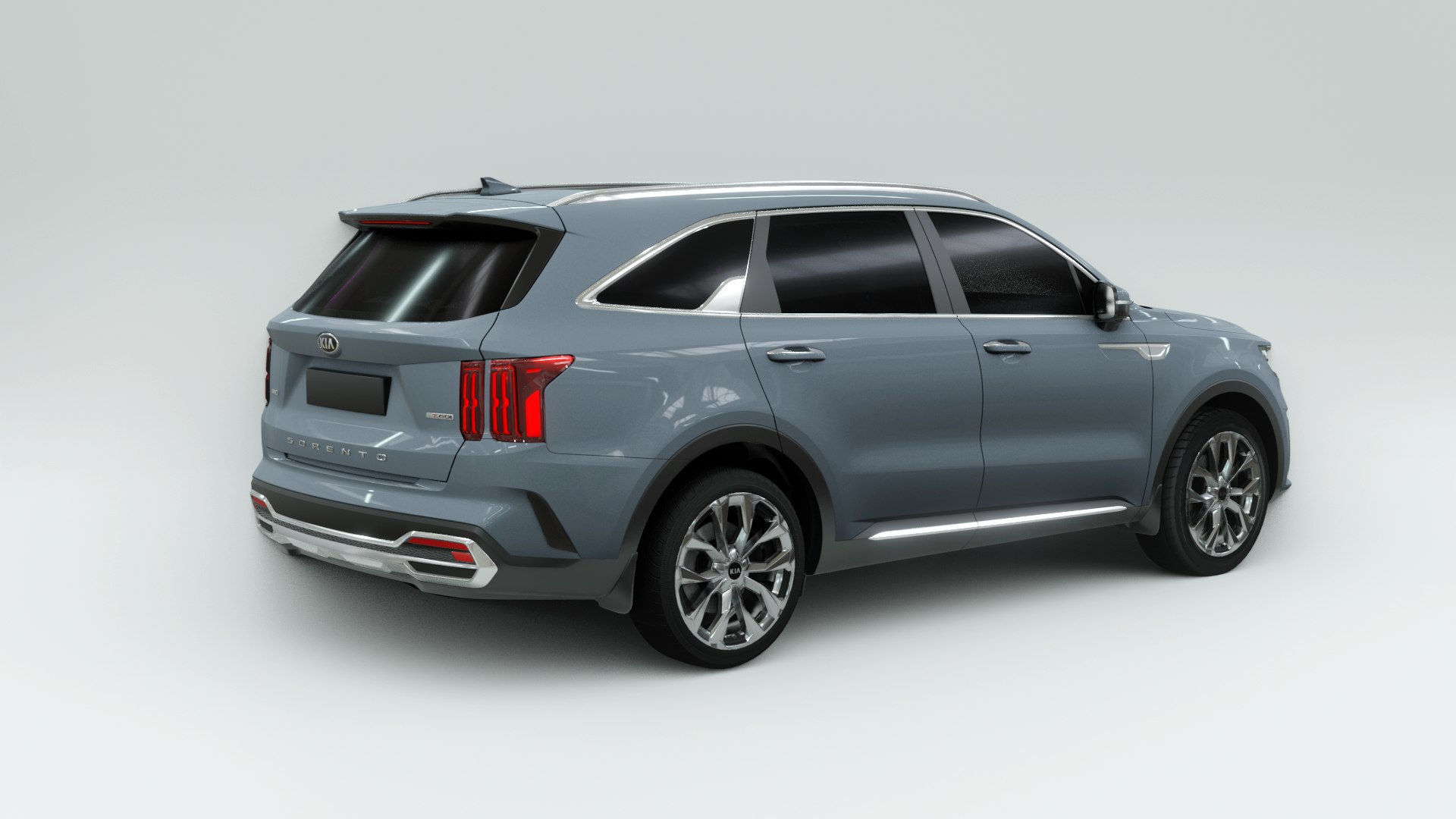 KIA Sorento 2021 3D Model - TurboSquid 2049633