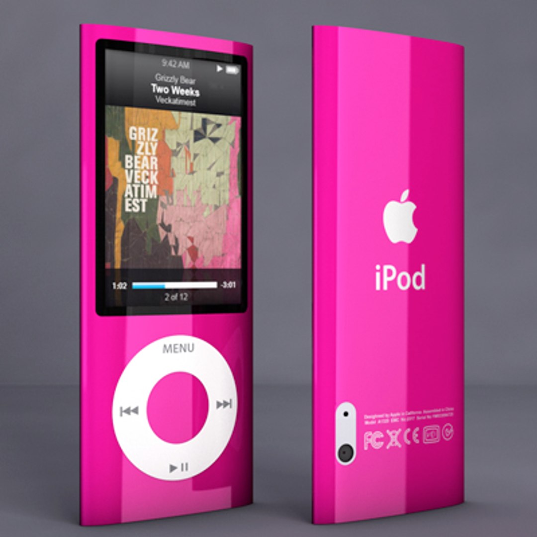 Gen Ipod Nano 3d C4d