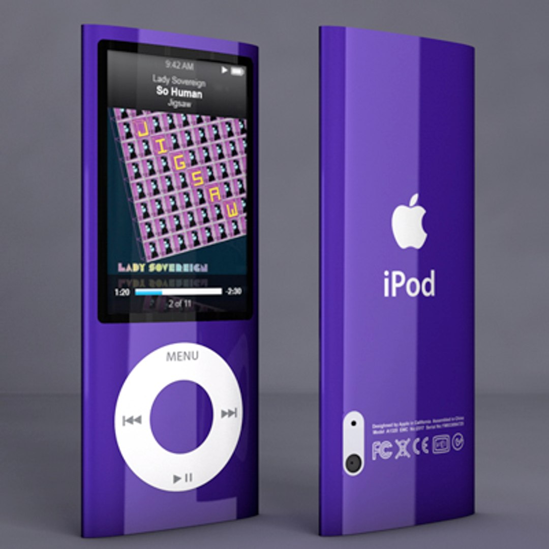 Gen Ipod Nano 3d C4d