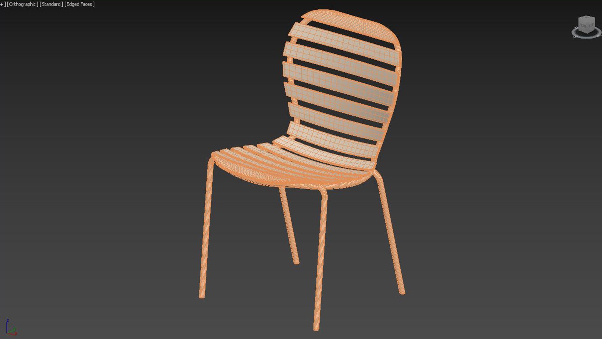 GARDEN CHAIR VONDEL CLAY 3D - TurboSquid 1911570