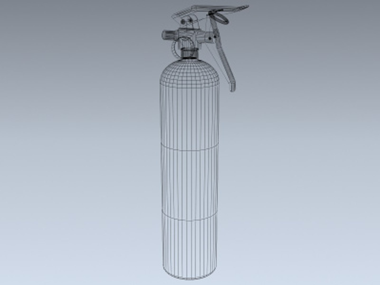 Extinguisher 3d Model