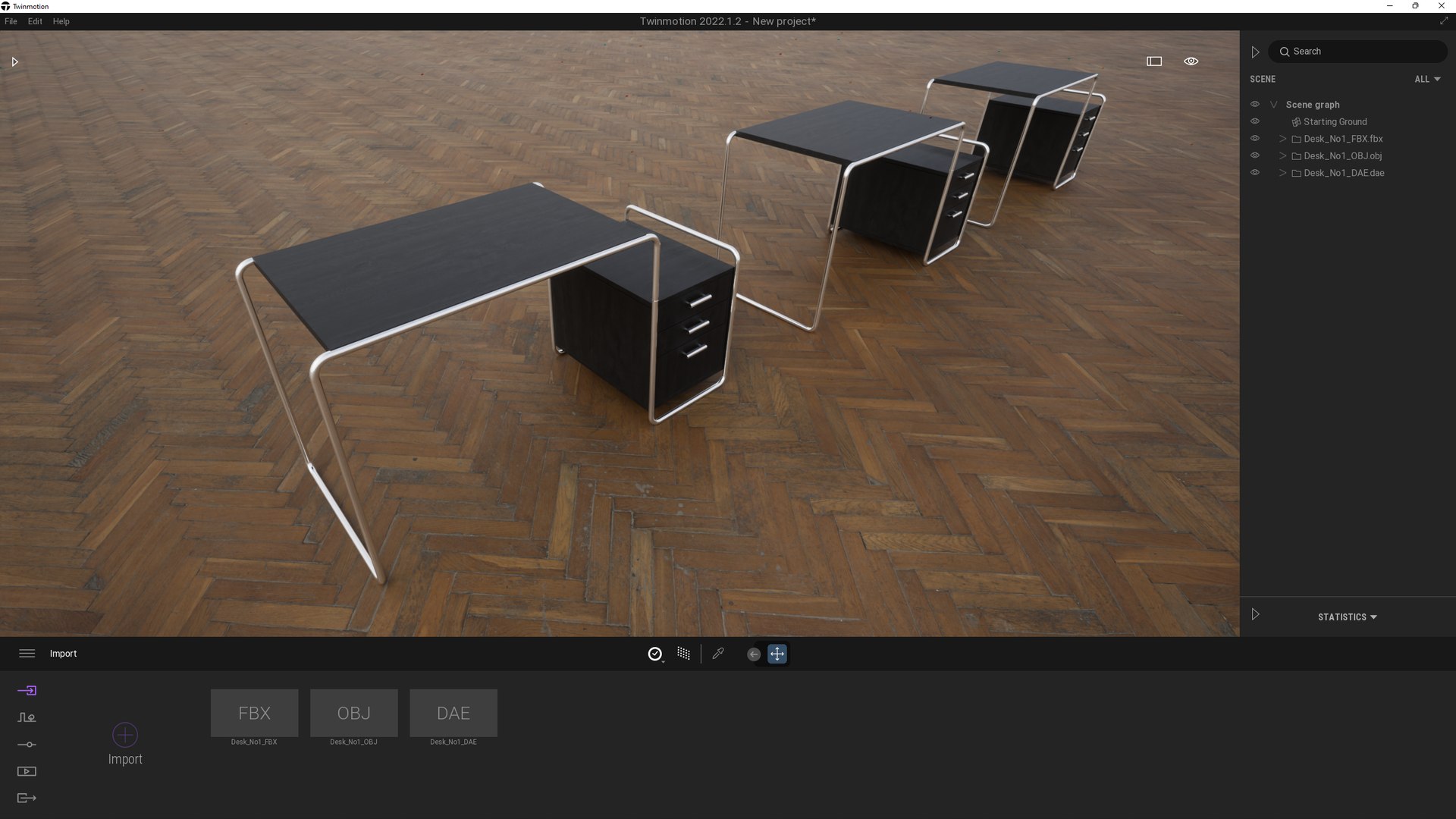 3D Model Desk No-1 - TurboSquid 1902136