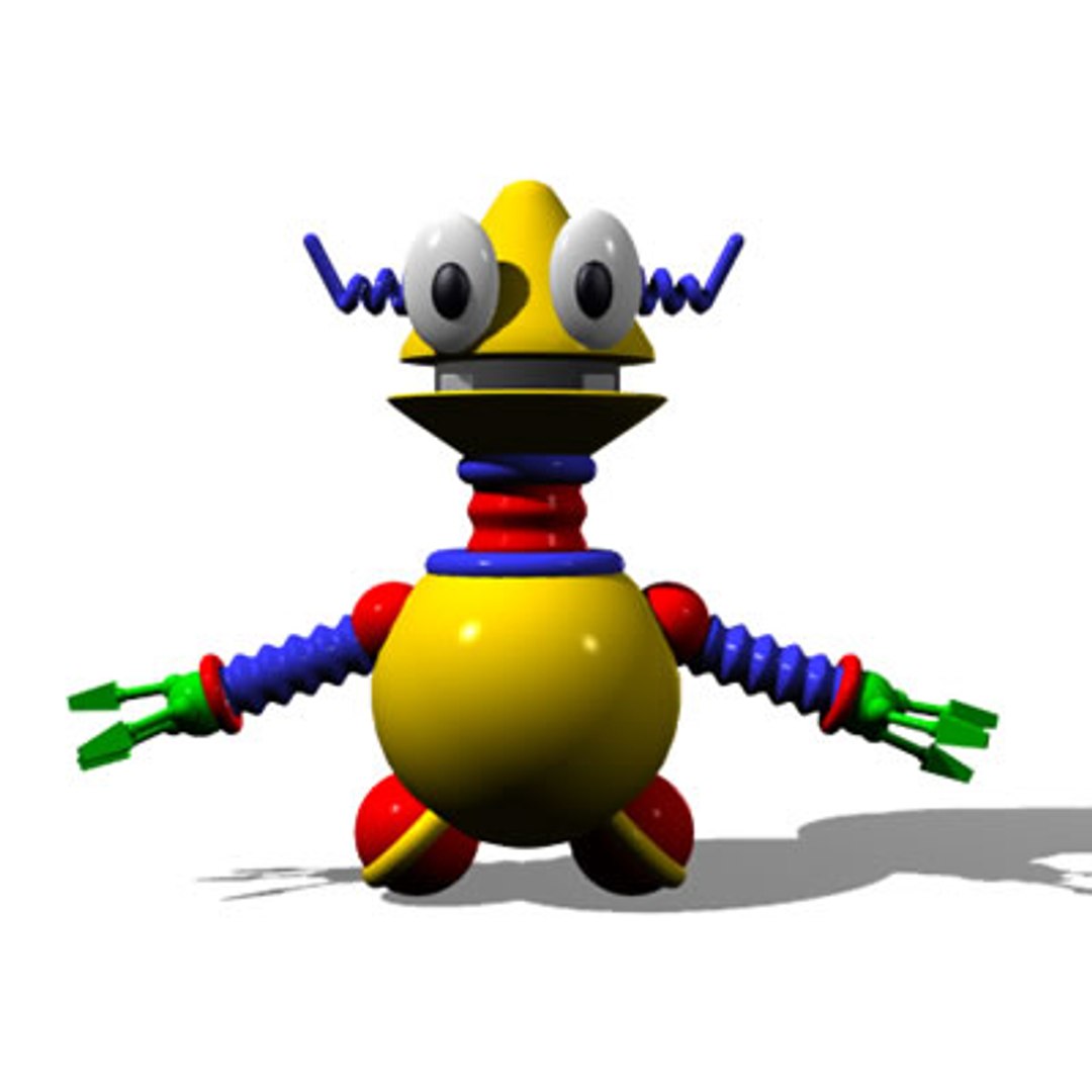 3d Model Robot Android