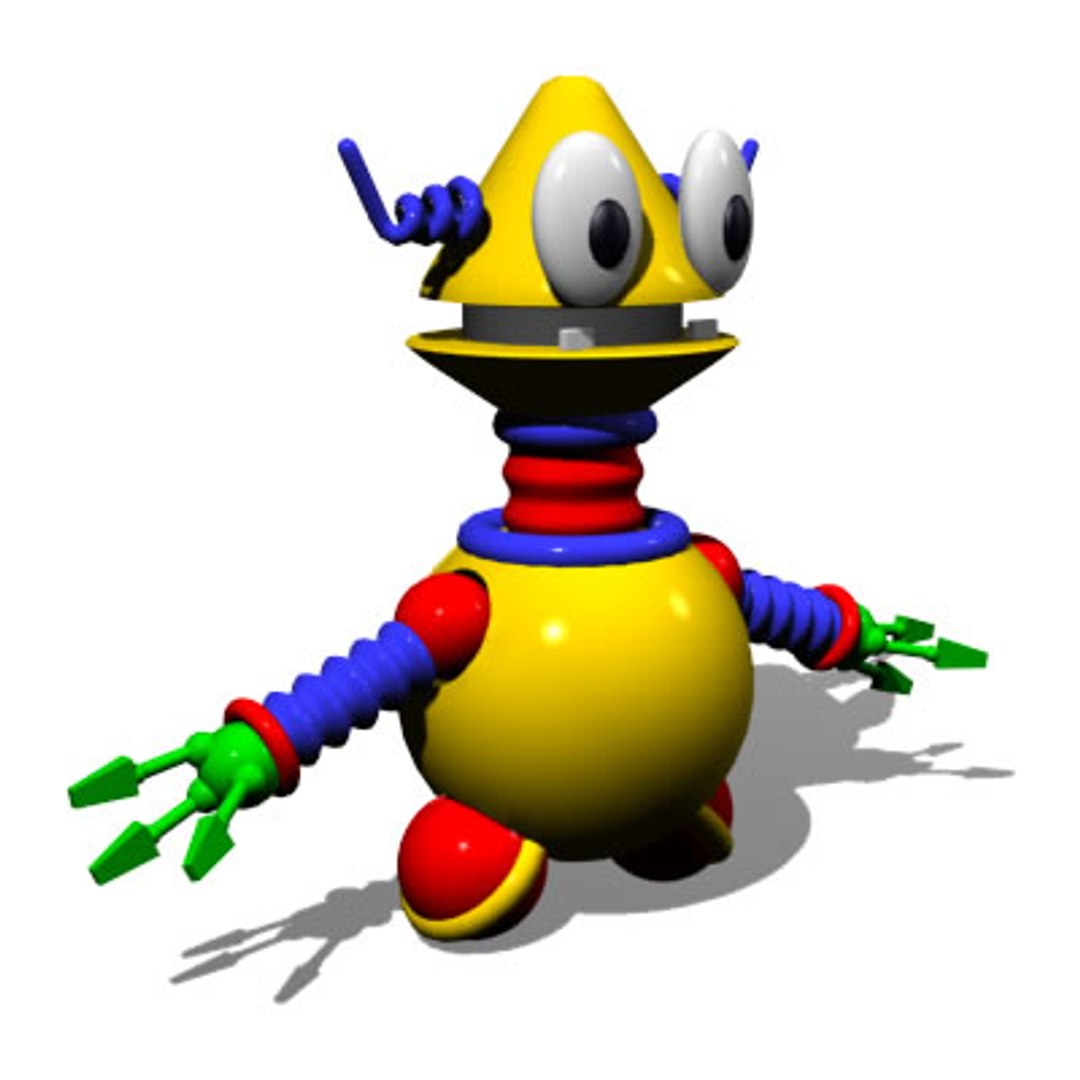 3d Model Robot Android