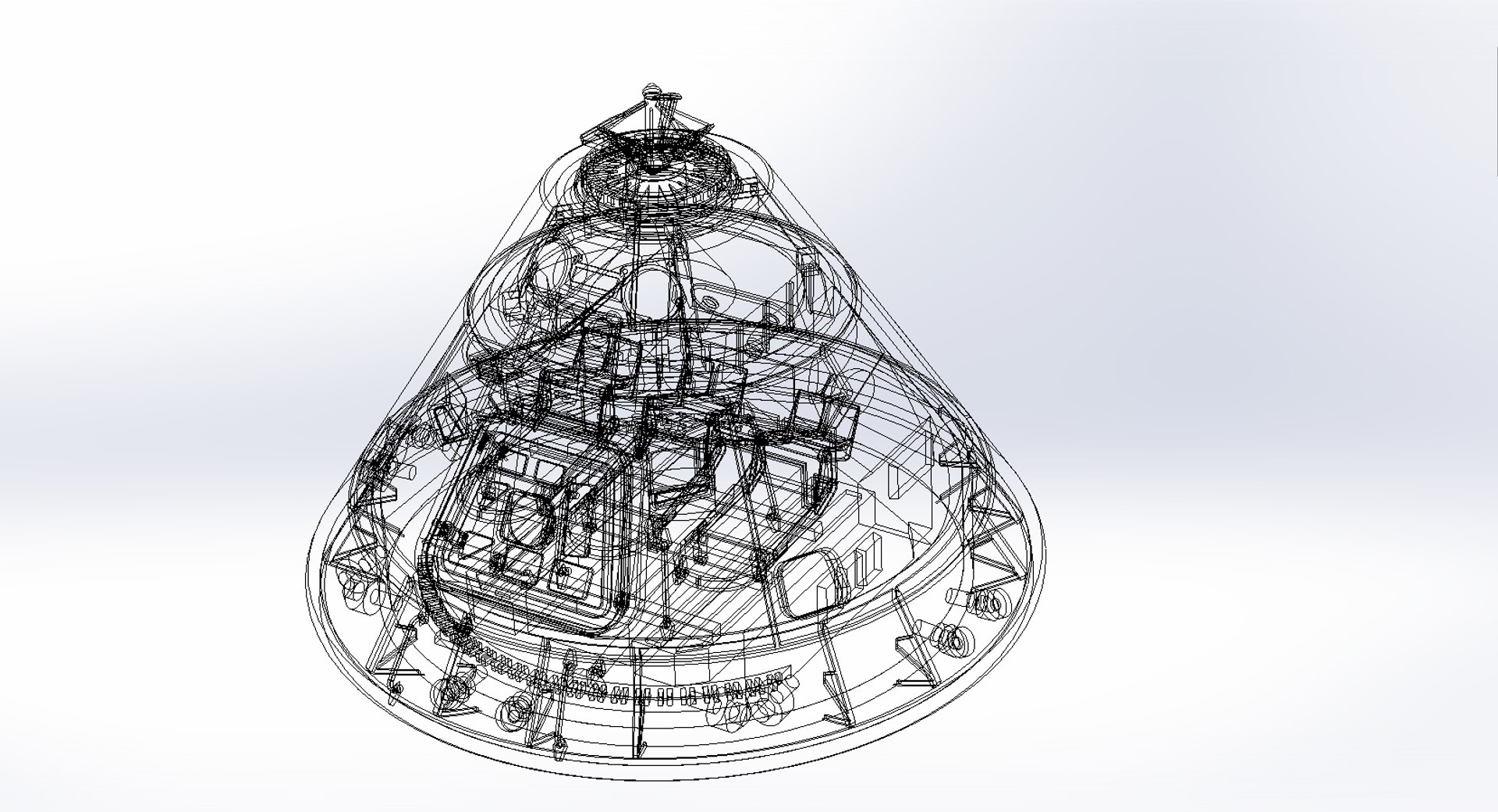 3D Apollo Command Module - TurboSquid 1418510