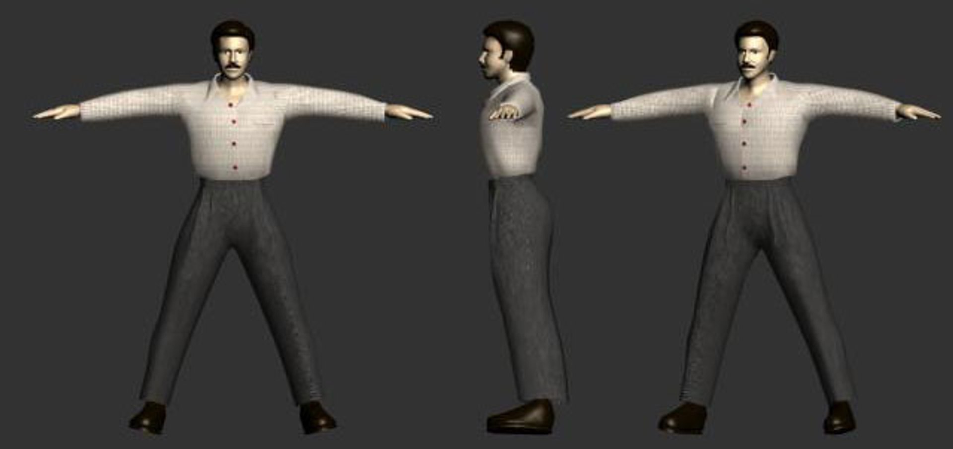 max animatable human character