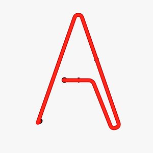 Download Free & Premium Neon Alphabet 3D Models | TurboSquid