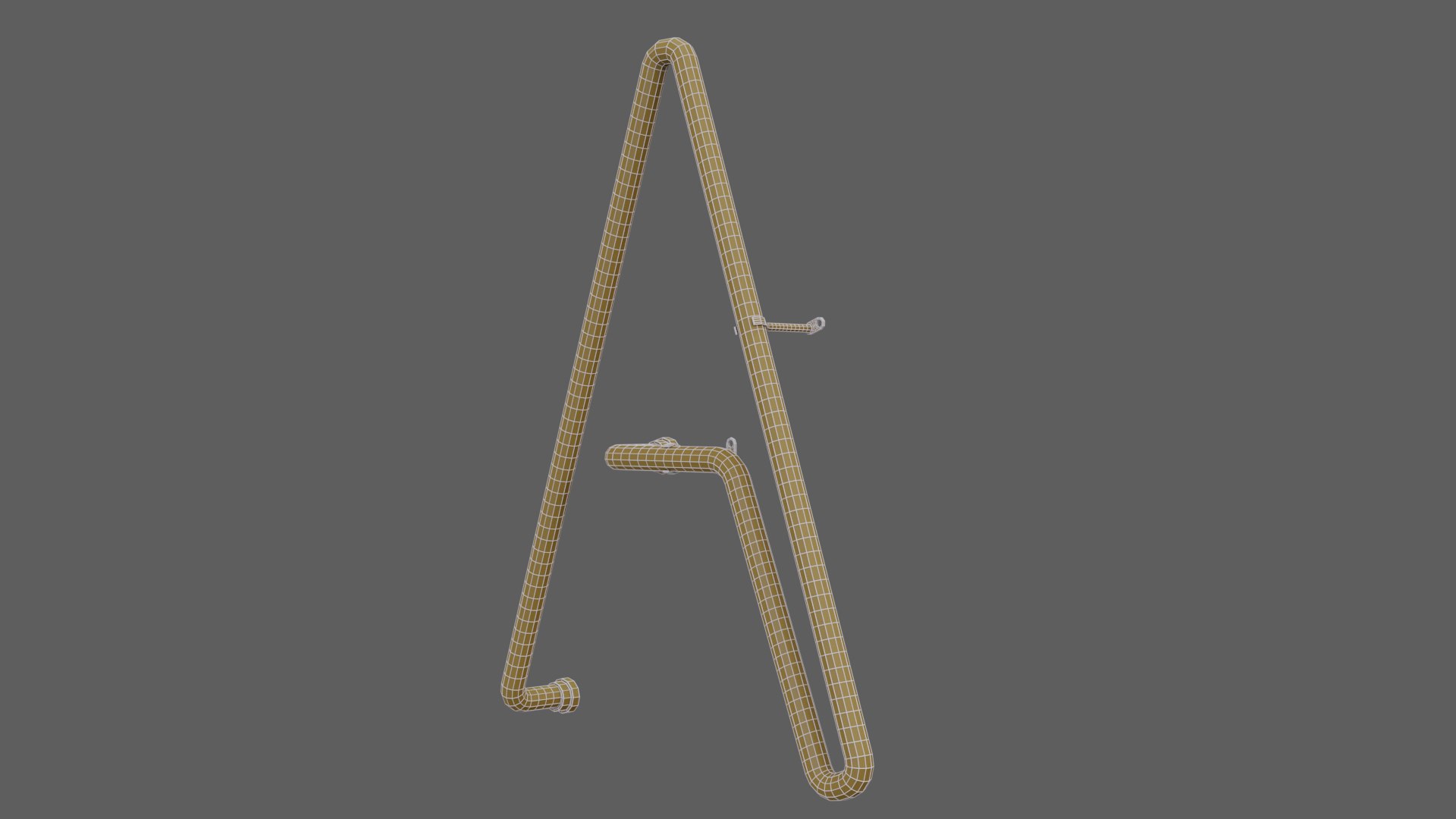 Neon Red Alphabet A 3D Model - TurboSquid 2135772