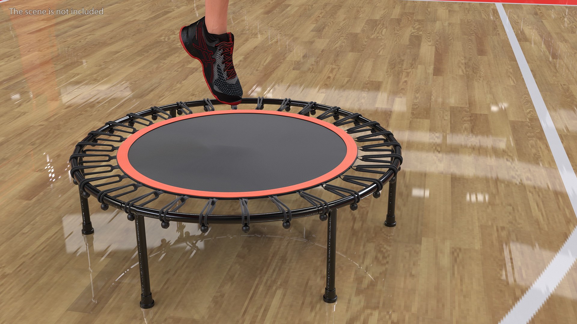 Fitness Trainer With Trampoline Rigged For Maya 3D Model - TurboSquid ...