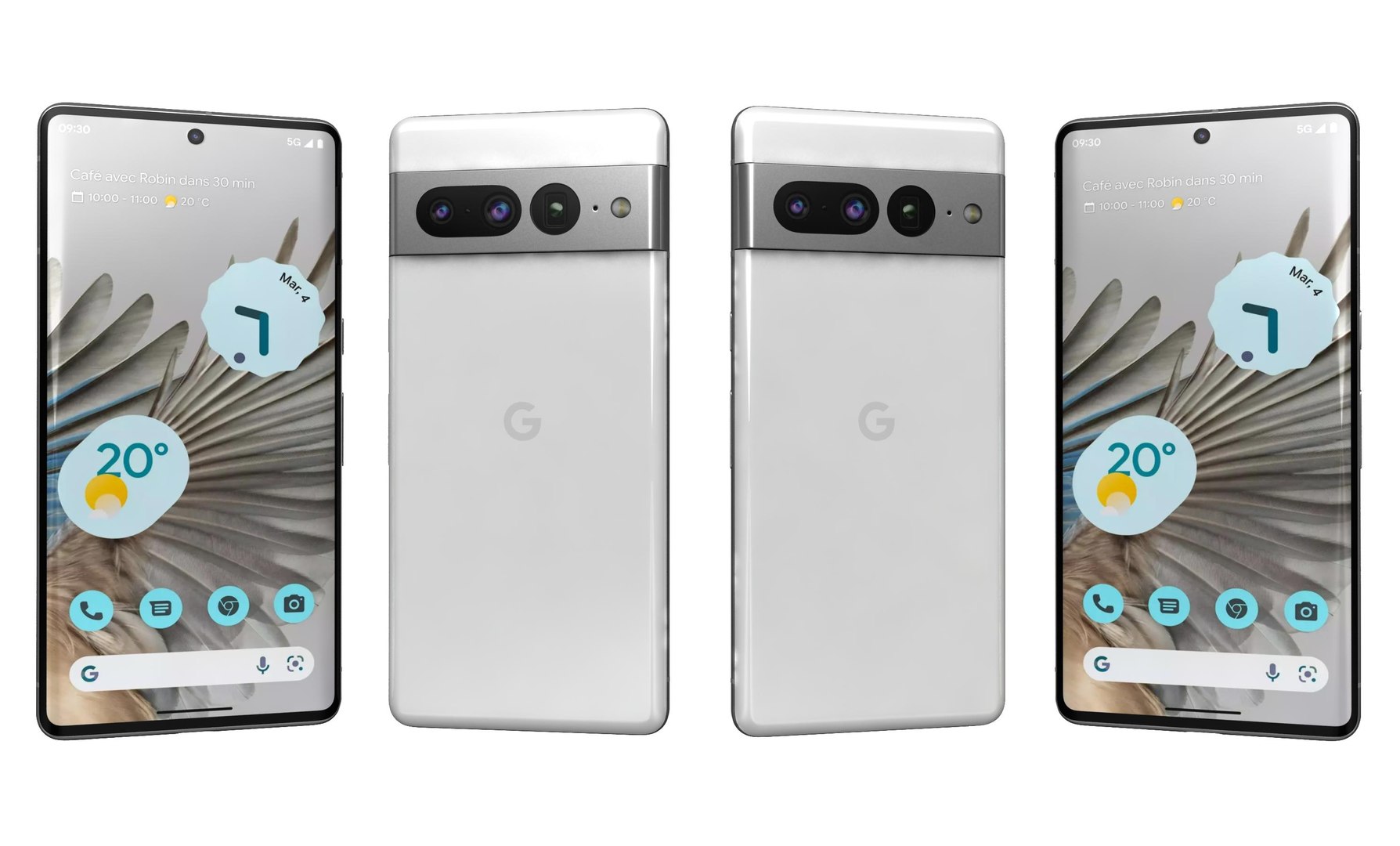 Google Pixel 7 Pro Snow 3D model - TurboSquid 1974852