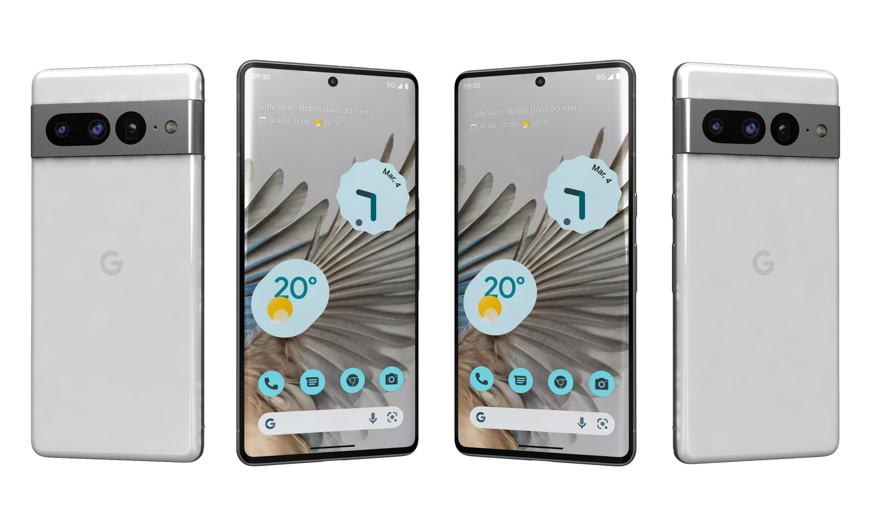 Google Pixel 7 Pro Snow 3D model - TurboSquid 1974852