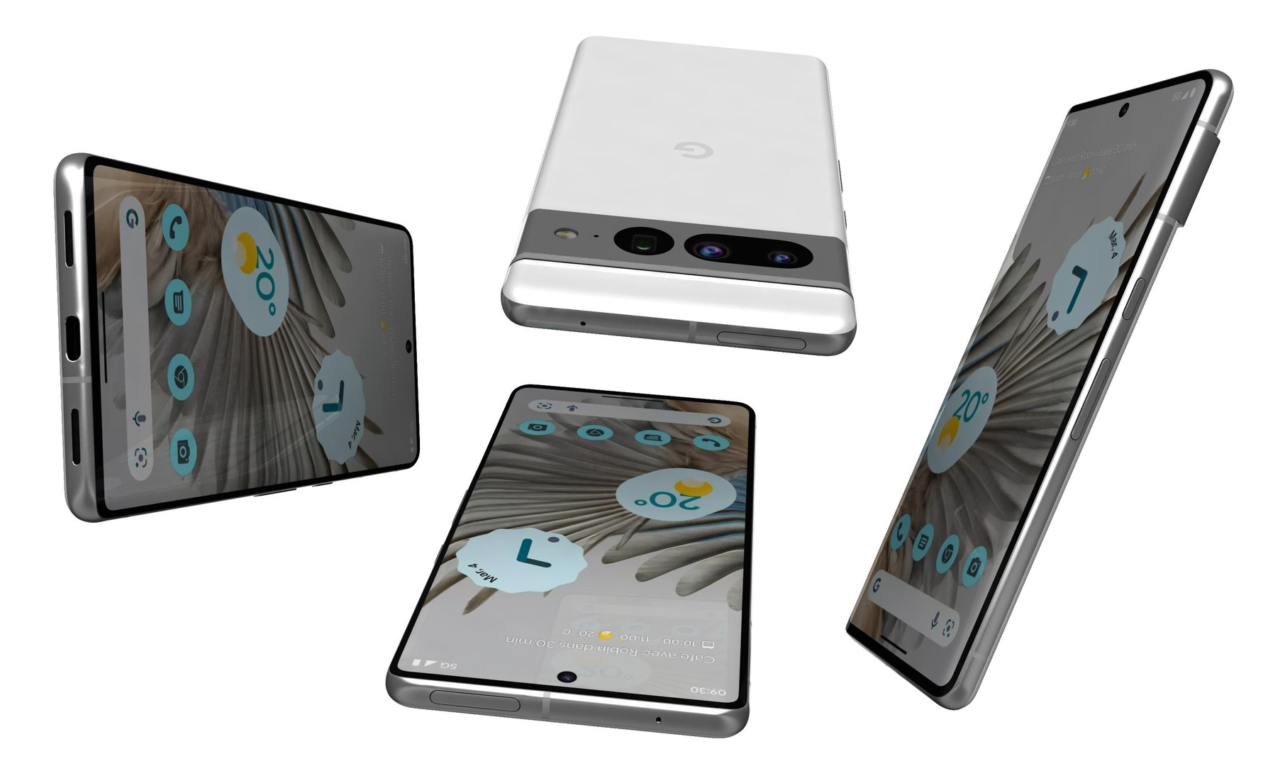 Google Pixel 7 Pro Snow 3D Model - TurboSquid 1974852