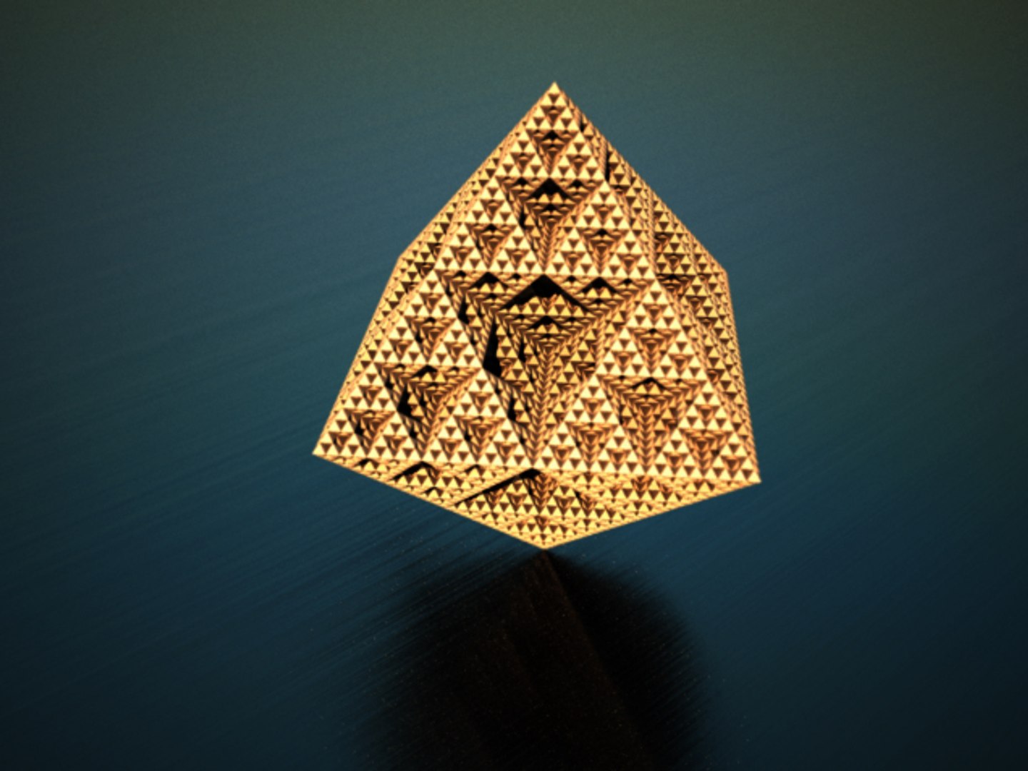 Platonic Fractal 3d Model