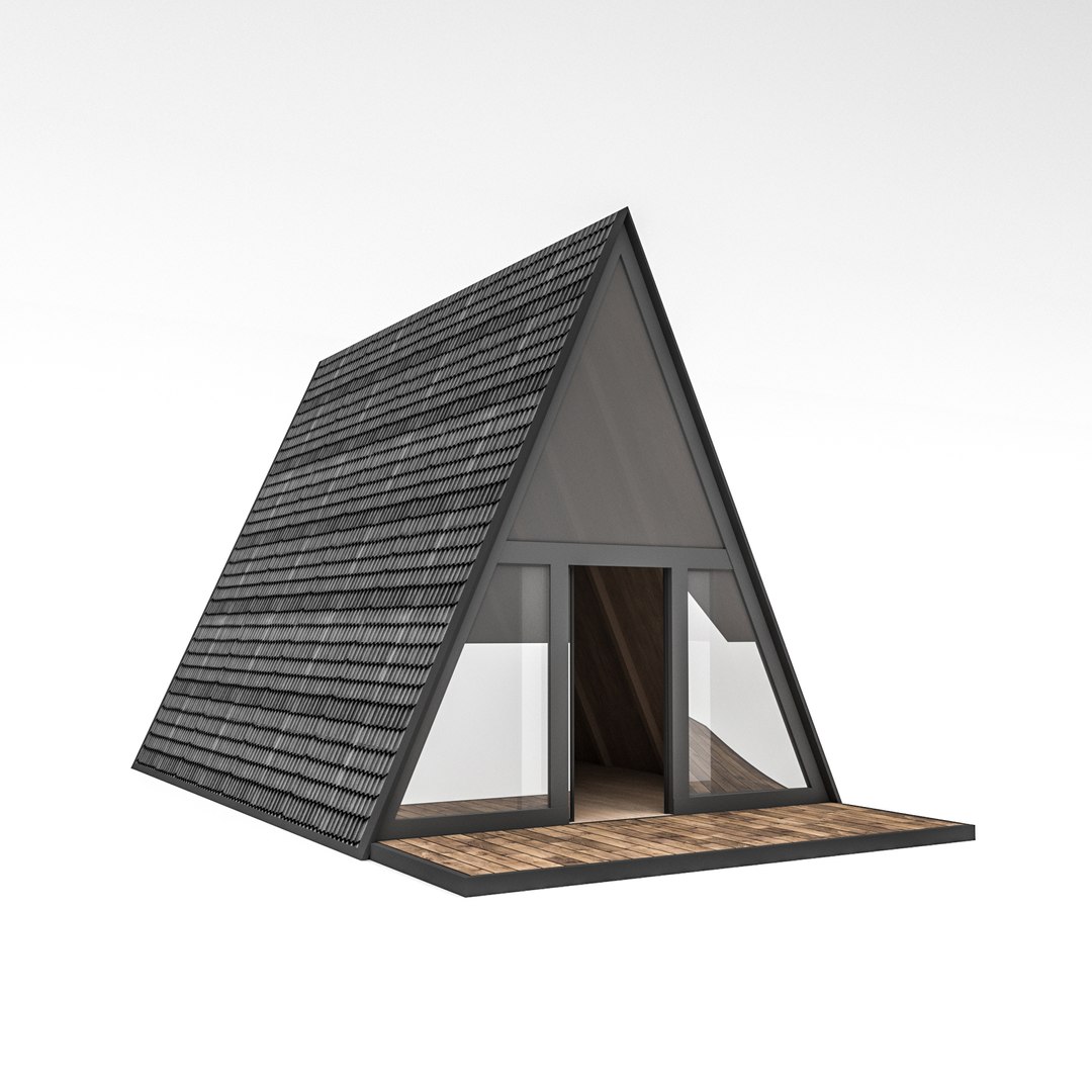 Tiny house and bungalow 02 Low-poly 3D model 3D model - TurboSquid 2080403