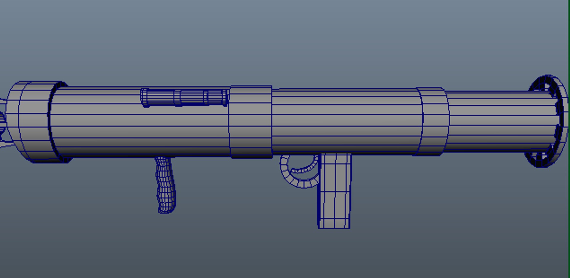 3d model steam rocket launcher ammo