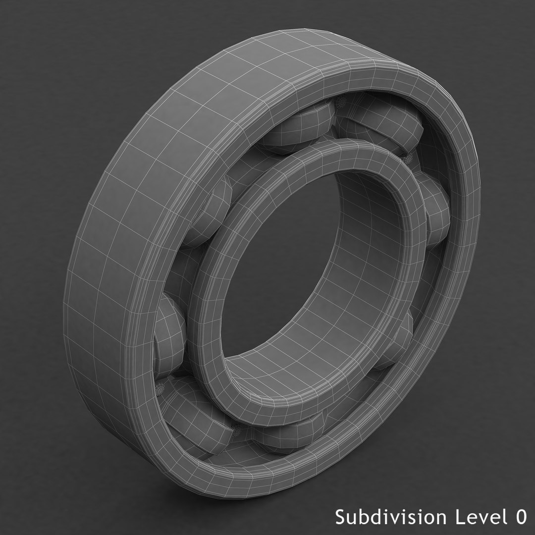 3D Ball Bearing Model - TurboSquid 933036