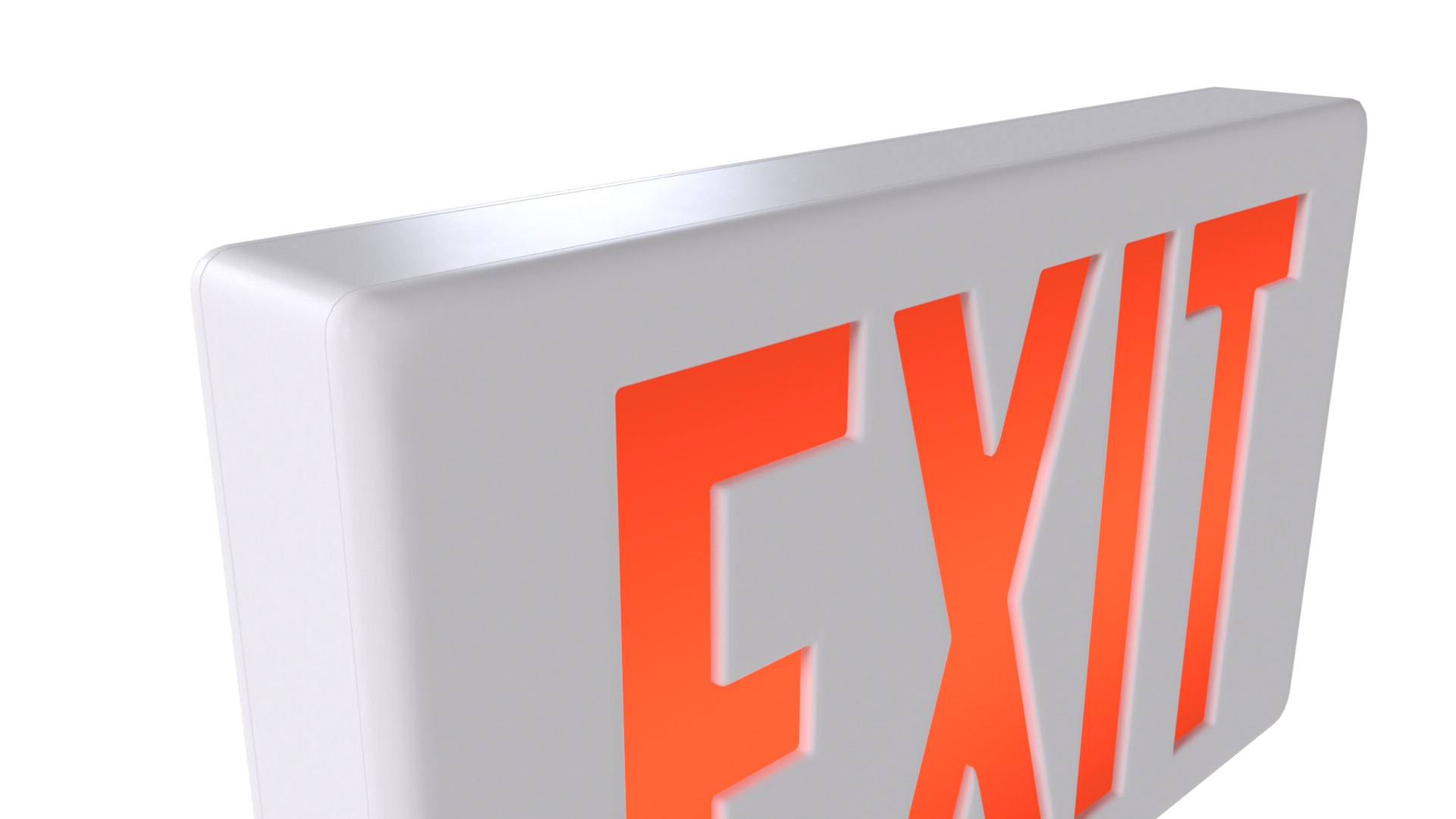 3D Exit Sign - TurboSquid 2262821