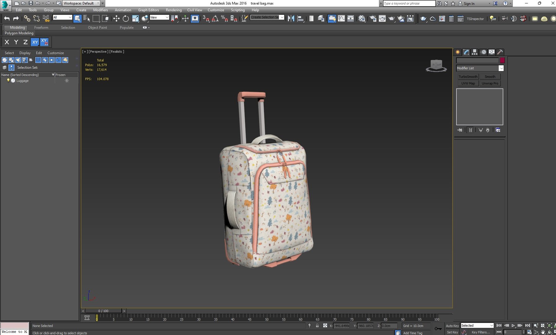 Travel Bag Model - TurboSquid 2123503
