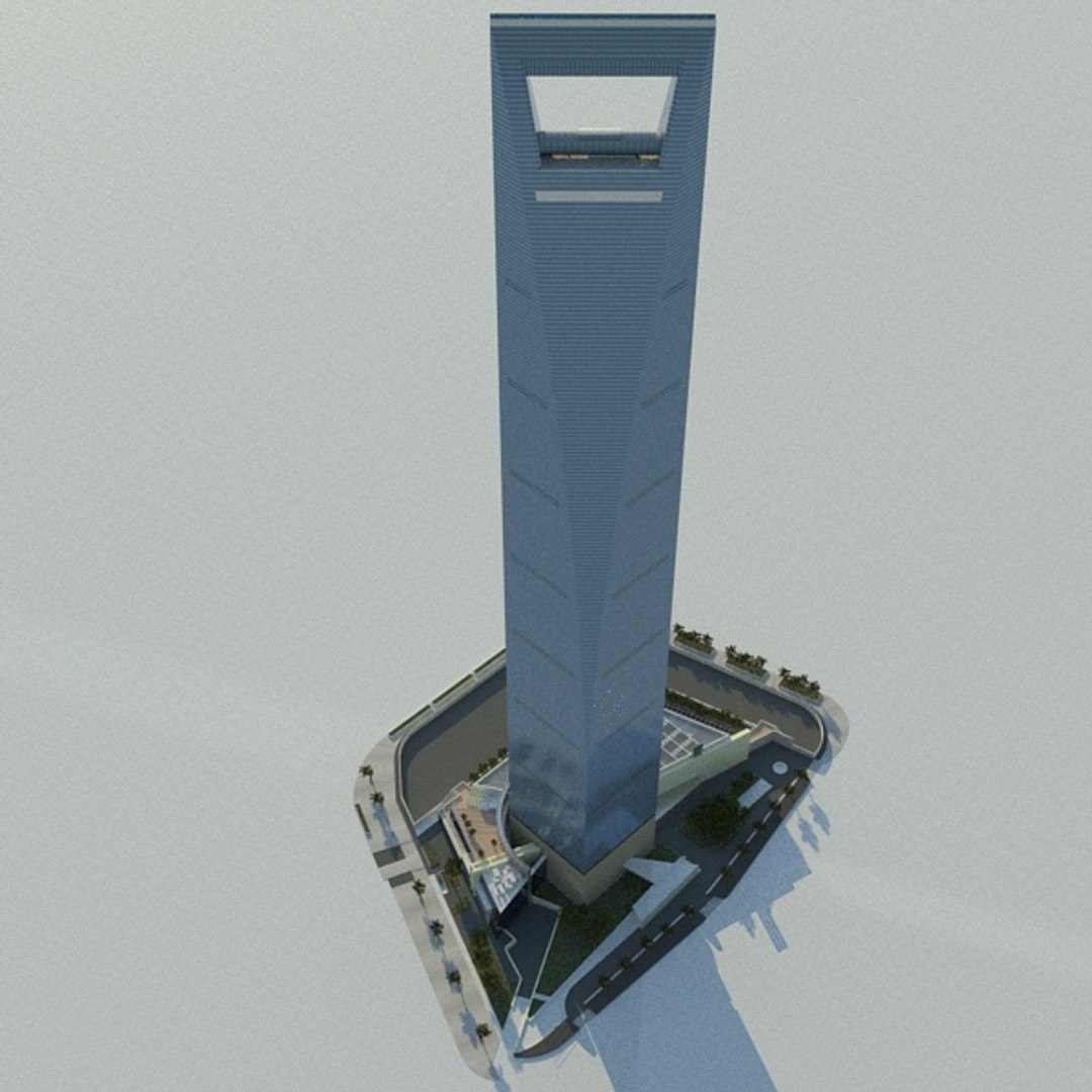 Shanghai World Financial 3d Model