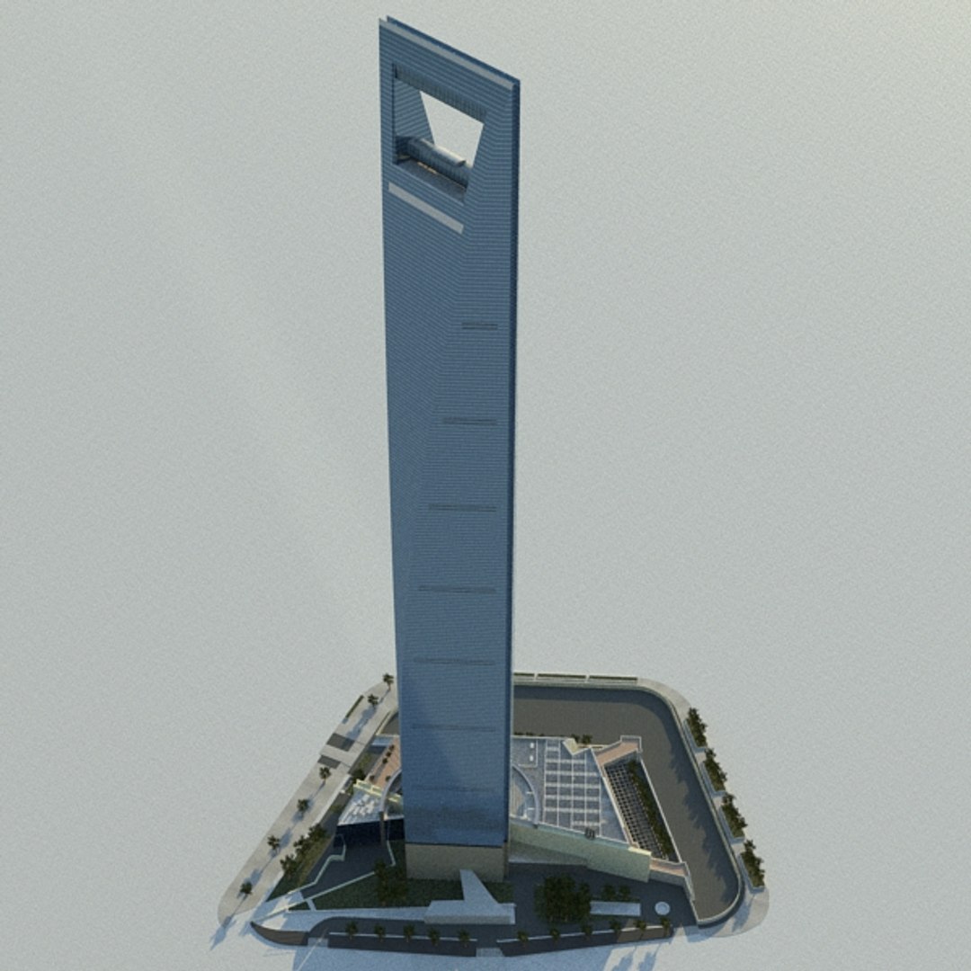 Shanghai World Financial 3d Model