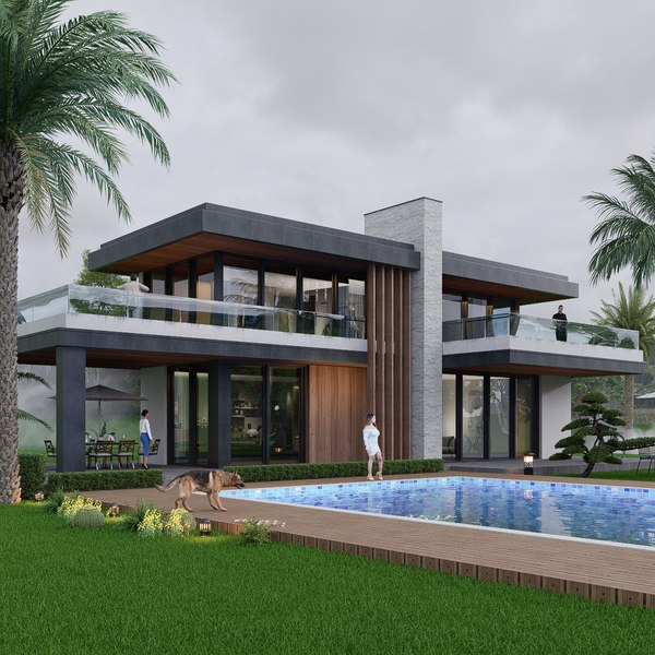 Free 3D Villa Models | TurboSquid