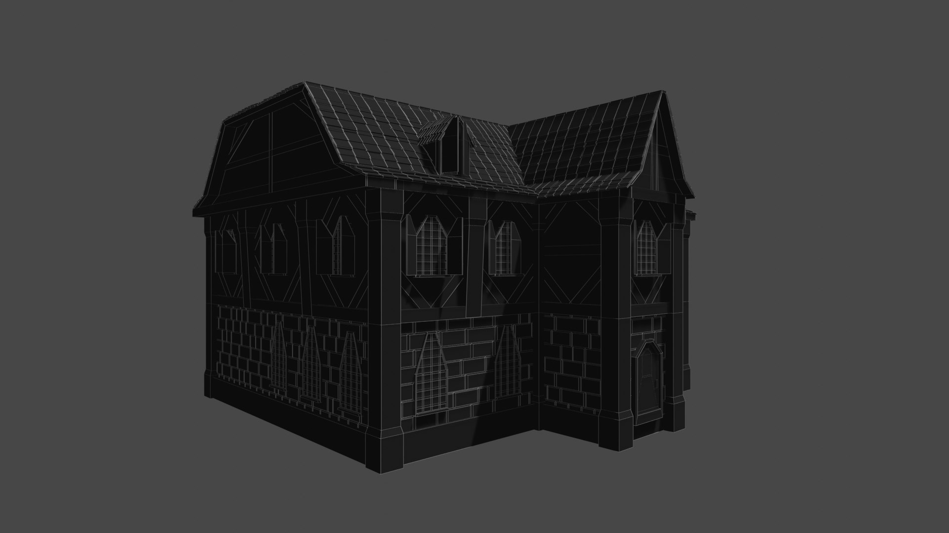 Adventurers Guild Building 3D Model - TurboSquid 1586726