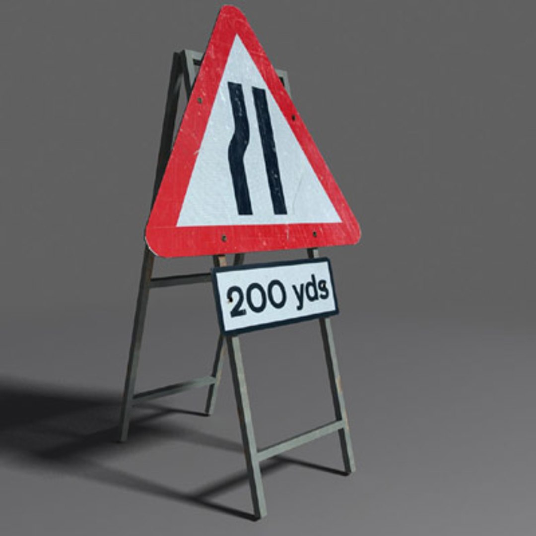 3d road sign coz100907477