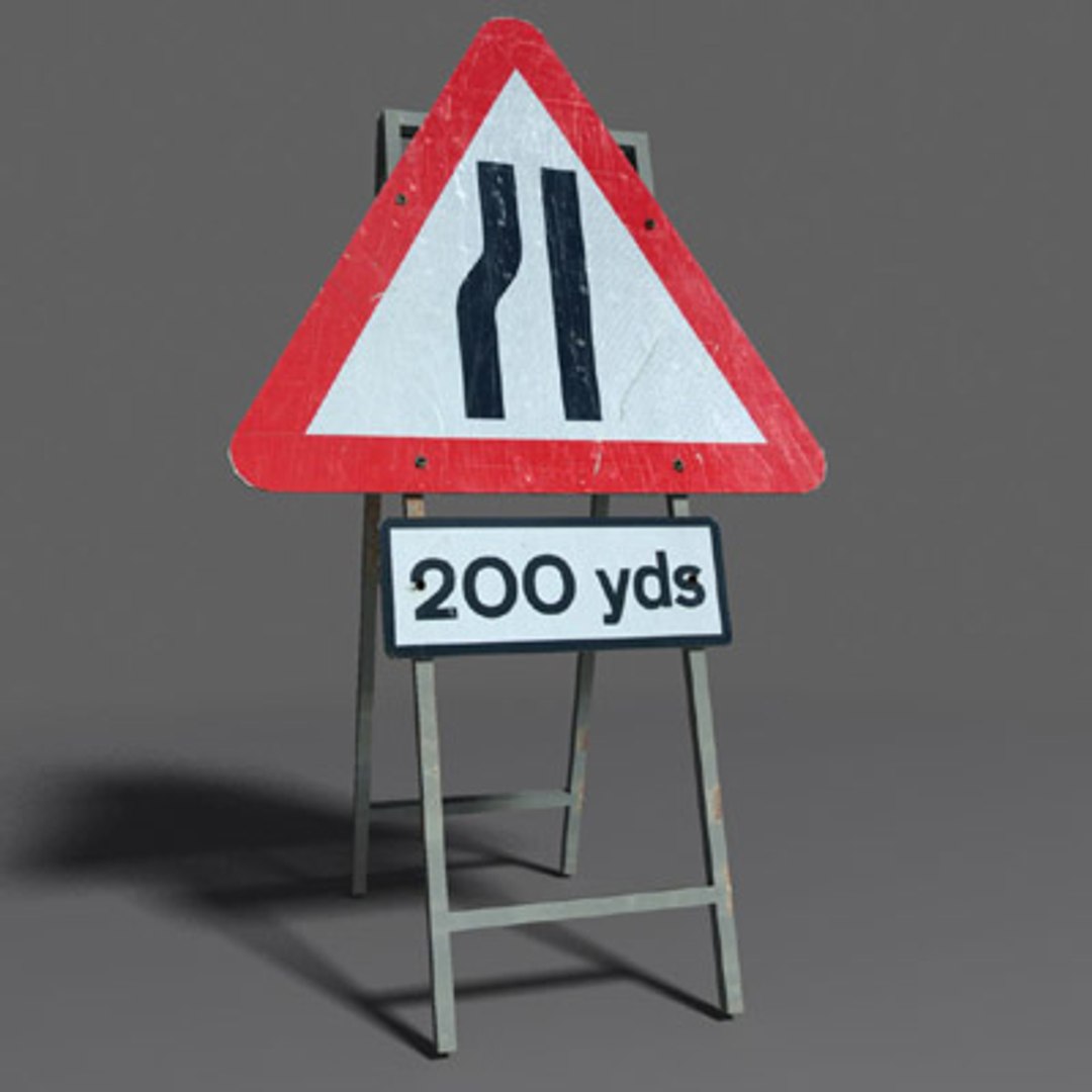 3d road sign coz100907477