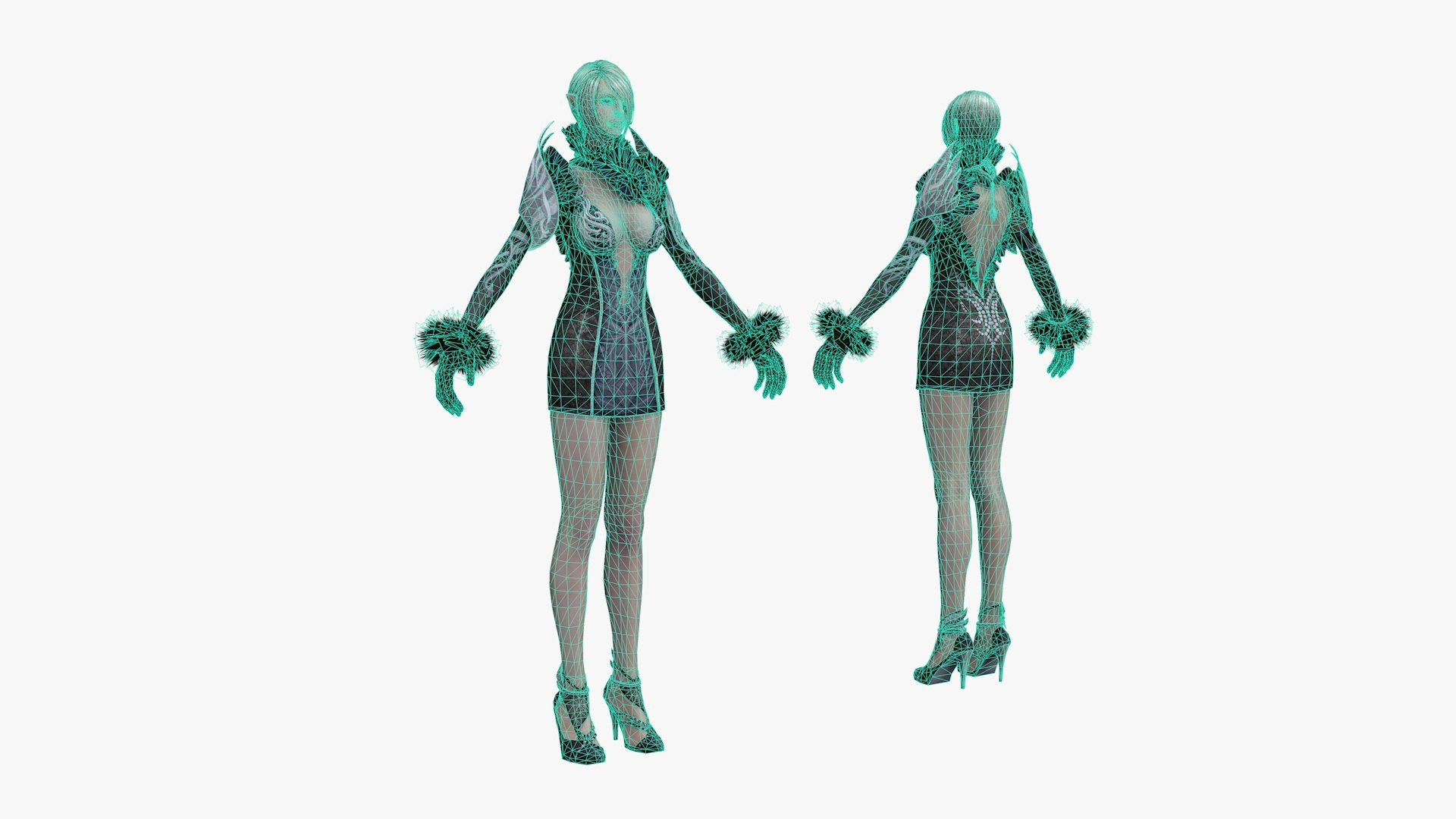 3D Elf Princess V7 - TurboSquid 1881140