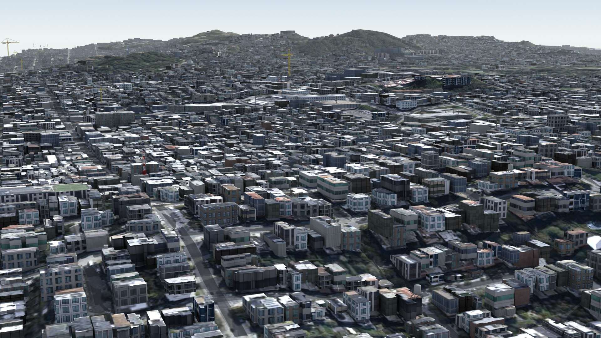 3D San Francisco California Model - TurboSquid 2137809