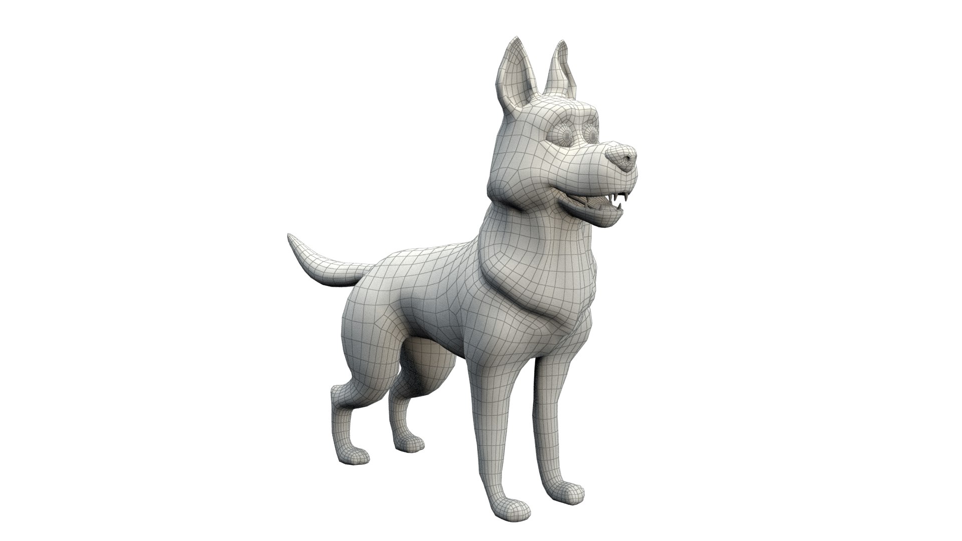 3D Cartoon Shepard Model - TurboSquid 2145230