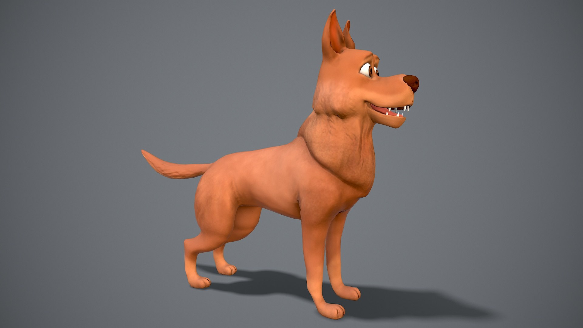 3D Cartoon Shepard Model - TurboSquid 2145230