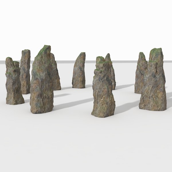 3dsmax stone