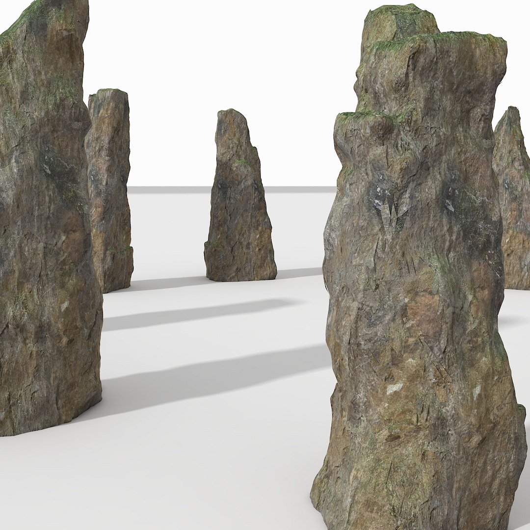 3dsmax stone
