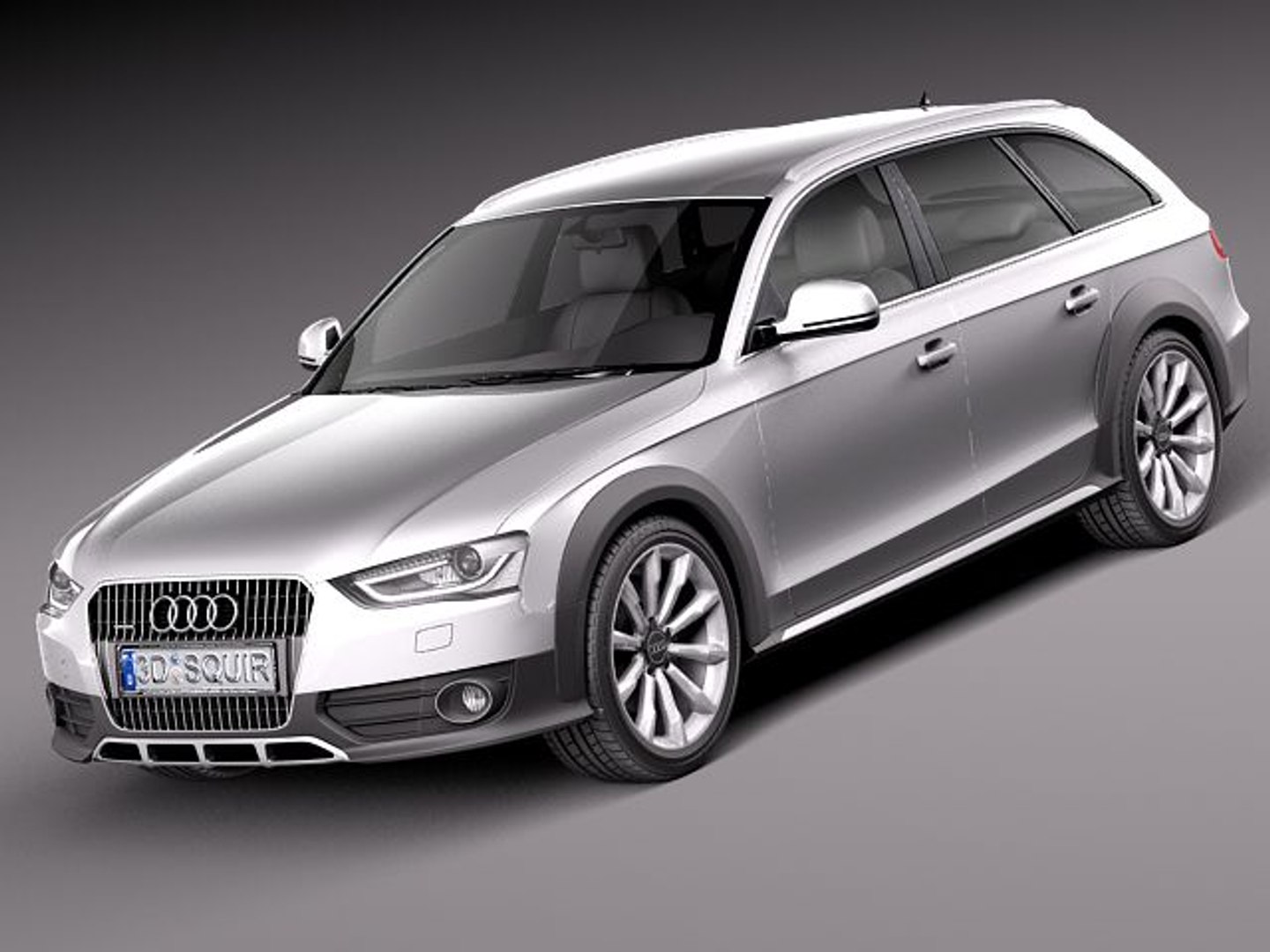 audi a4 allroad quattro c4d