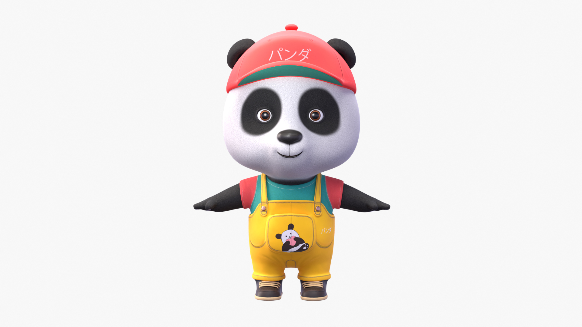 3D Little Panda Model - TurboSquid 2250576