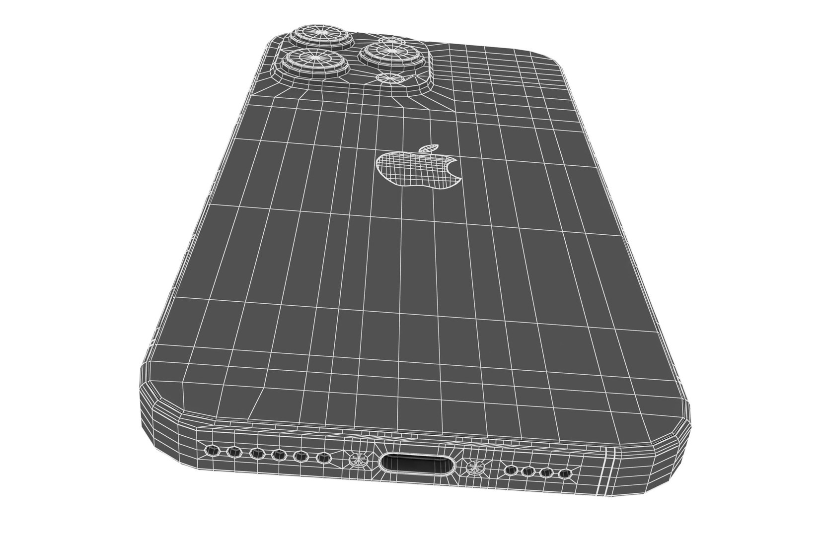Apple IPhone 16 Pro Max Black Titanium Low Poly 3D Model - TurboSquid ...