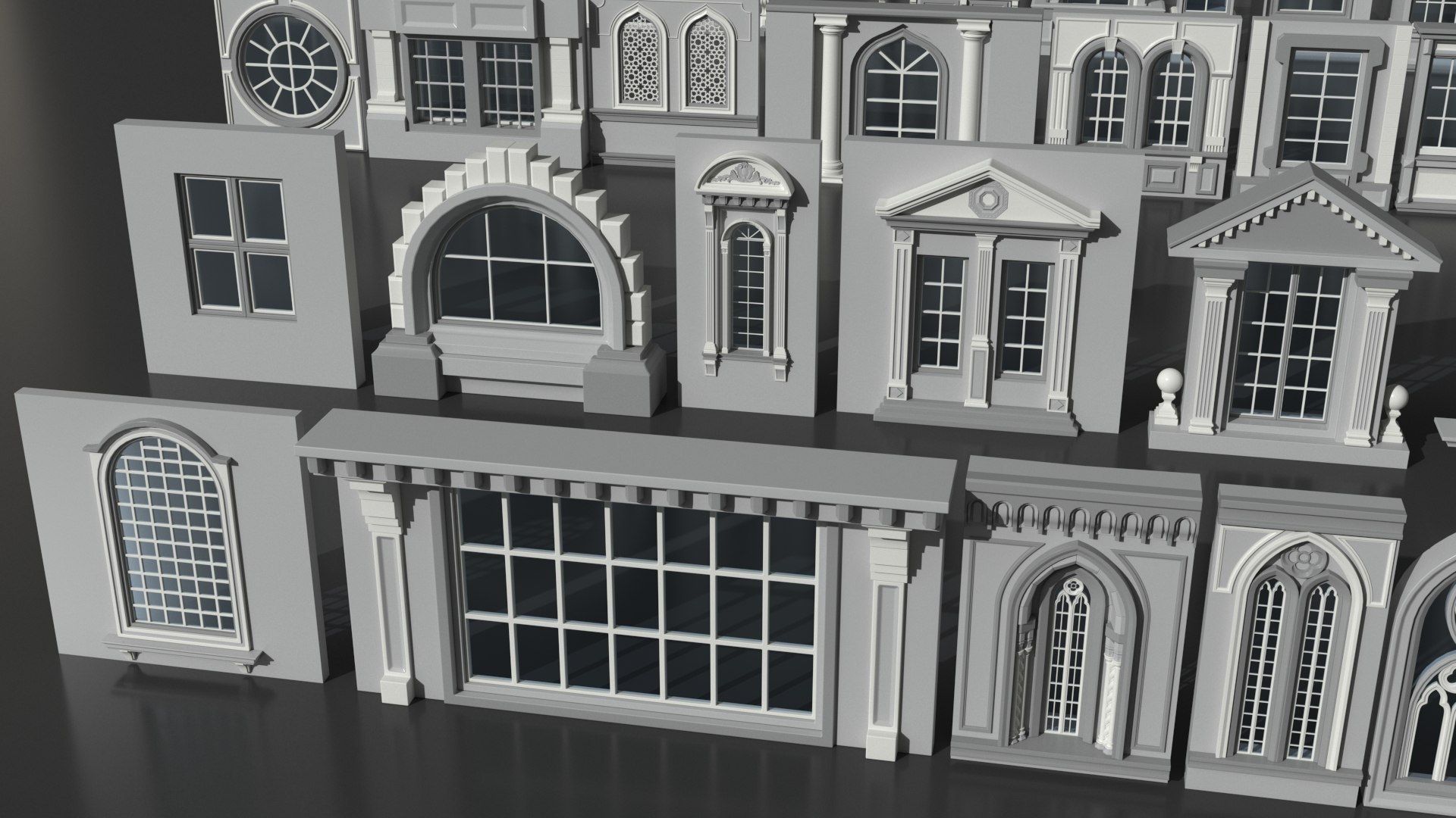 Windows Collection - 150 pieces 3D model - TurboSquid 2040933